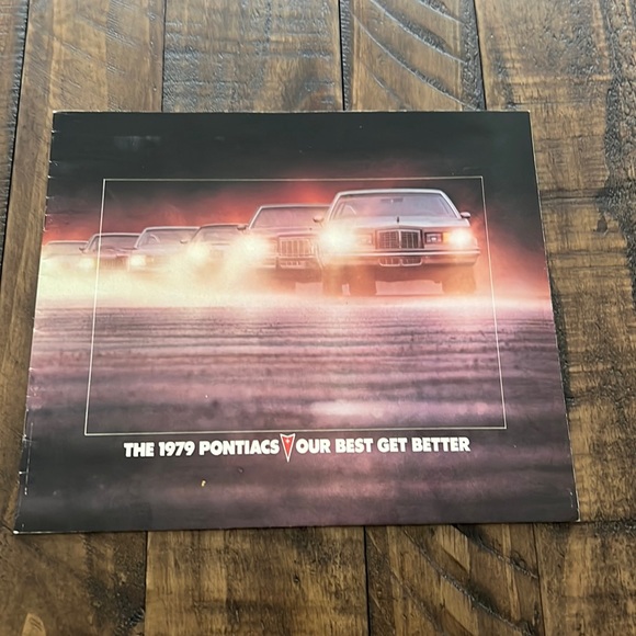 Pontiac | Other | 979 Pontiac Sales Brochure Catalog Firebird Transam ...